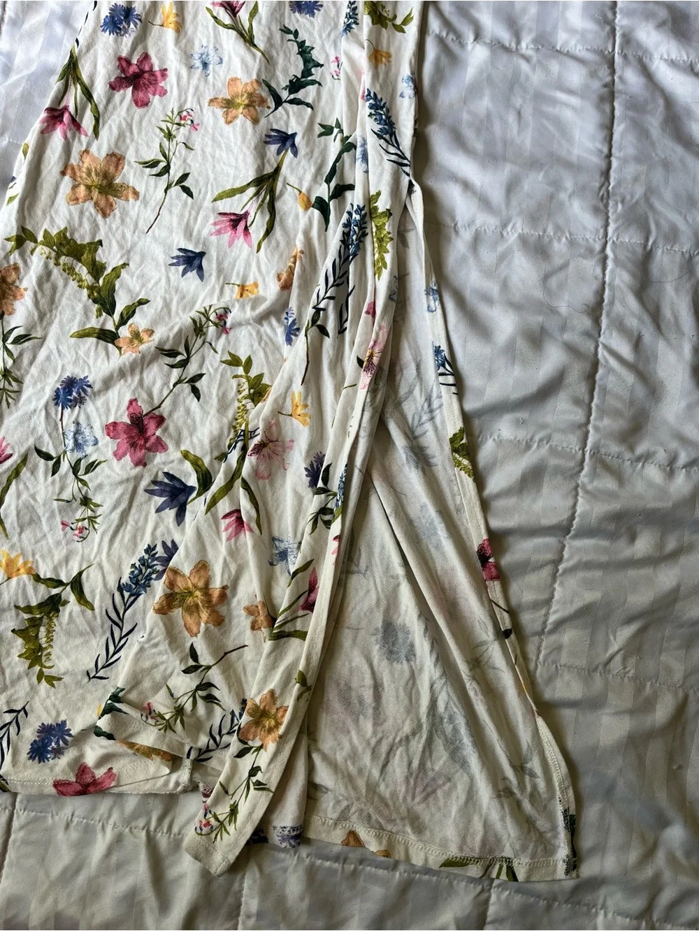 Bershka | Dresses | Bershka Floral Maxi Dress | Poshmark